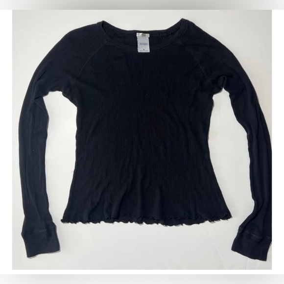 Old Navy | Tops | Y2k Black Layering Shirt | Poshmark